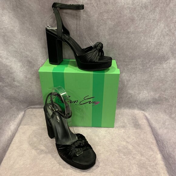 Sun Envy | Shoes | Sun Envy Ankle Strap Platform Heeled Sandals Euc ...